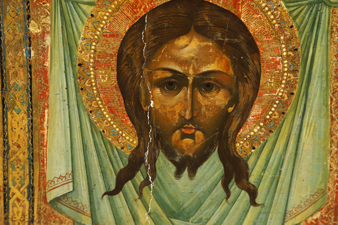 A LARGE RUSSIAN ICON. Miscellaneous - Miscellaneous - Auctionet