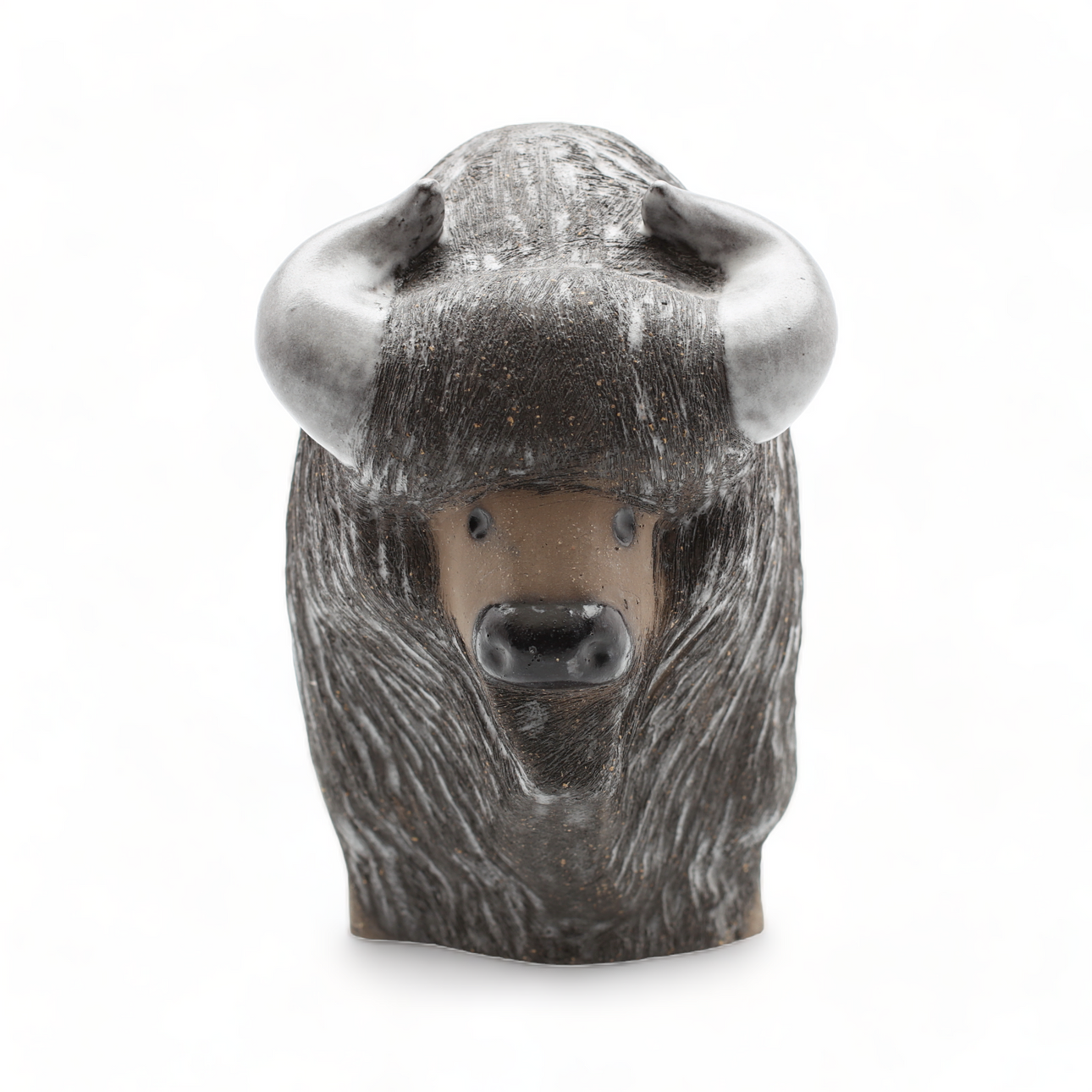 GÖRAN ANDERSSON. Figurin, keramik, Bisonoxe, Upsala-Ekeby, 1900-tal ...