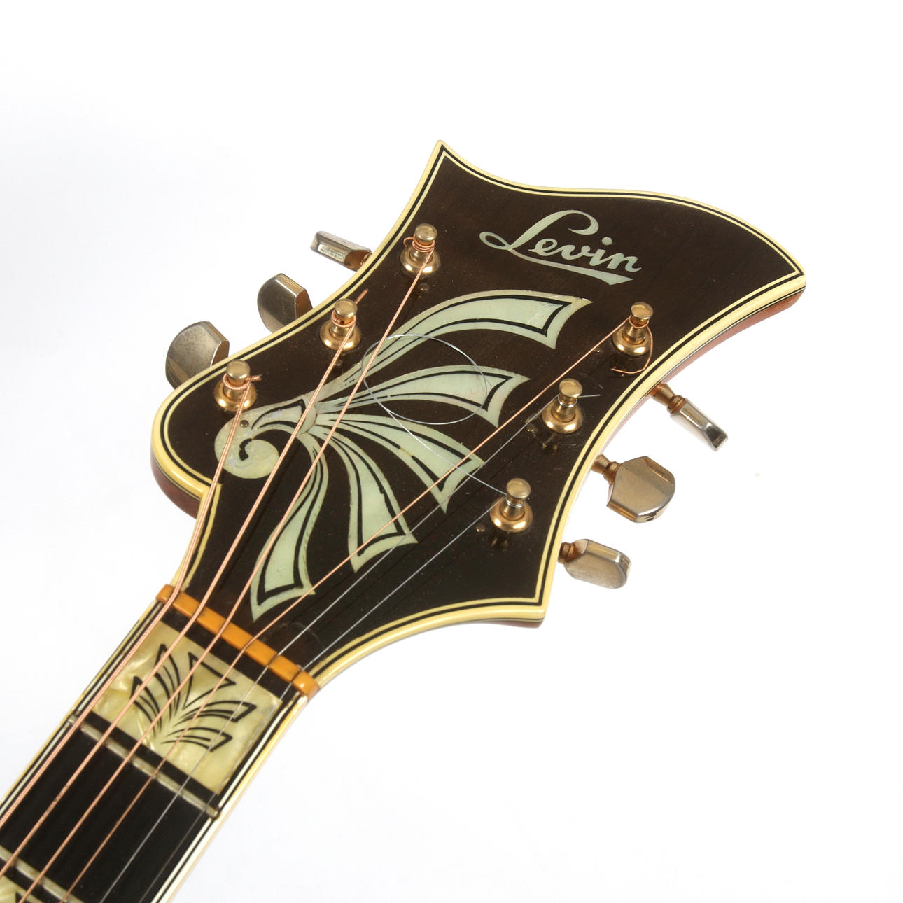 GITARR, Levin De Luxe, 1955. Samlarföremål - Musikinstrument - Auctionet