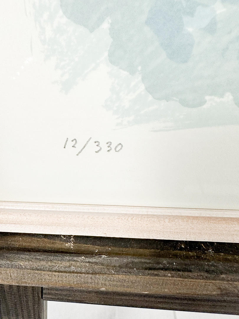 STIG WENNSTRÖM. FÄRGLITOGRAFI, "Hav", signerad, numrerad. Konst ...