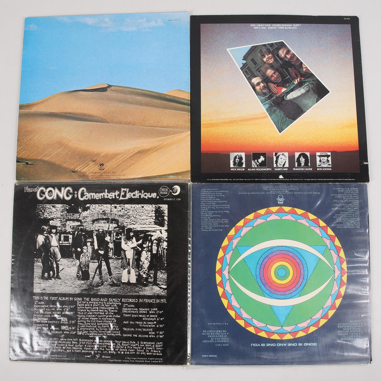 VINYLSKIVOR, 7 st, Gong, psykadelisk rock, 1970-tal. Övrigt - Övrigt ...