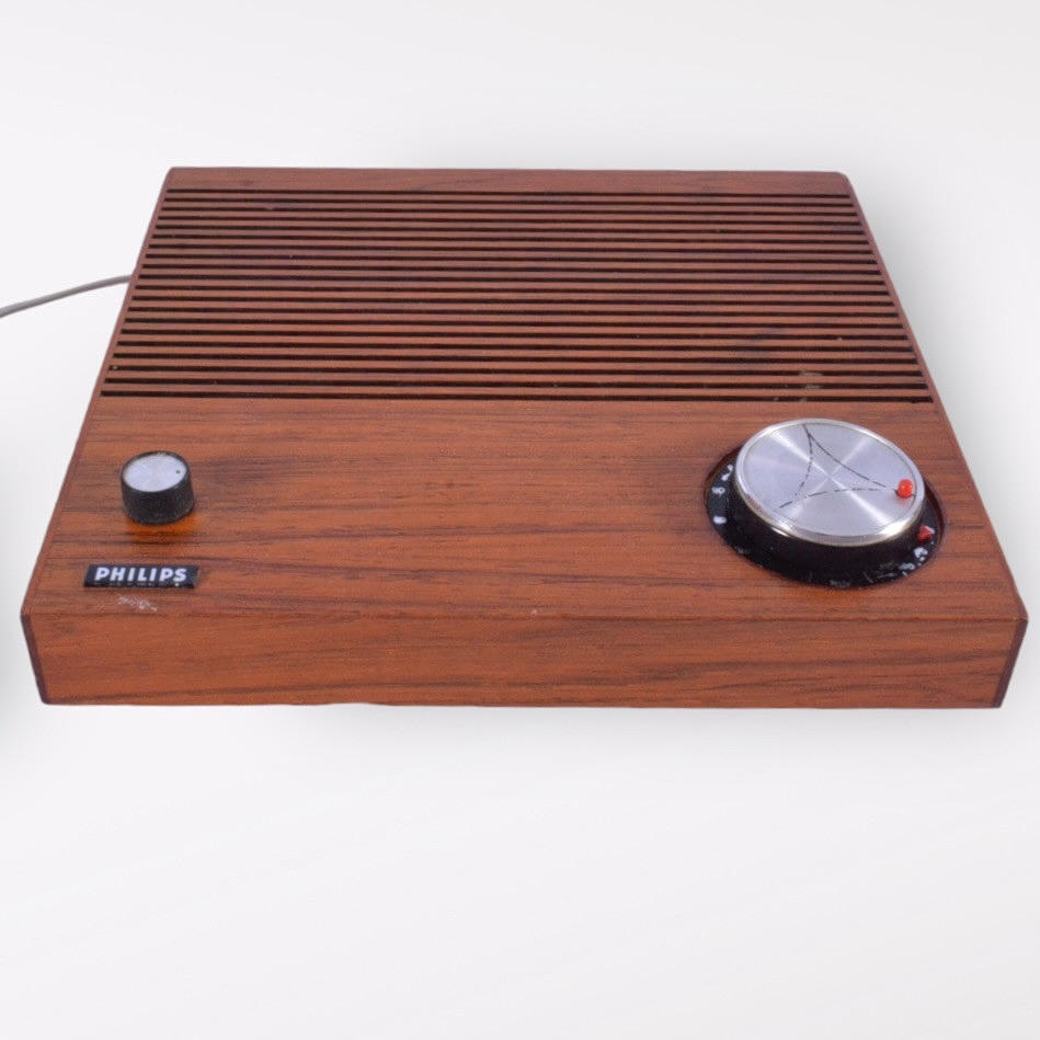 VÄGGRADIO, trä, Philips. Övrigt - Modern Teknik & Elektronik - Auctionet