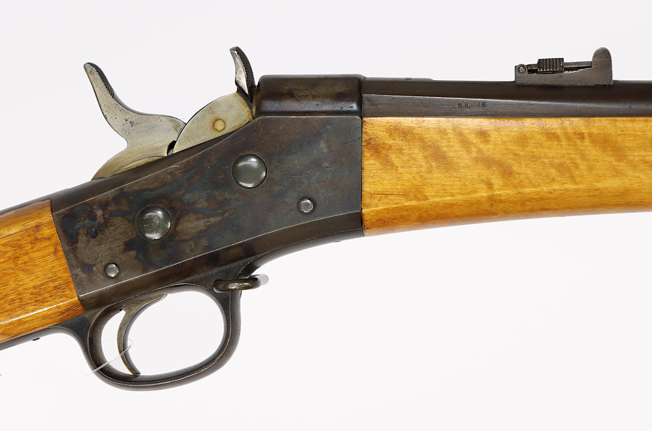 RIFLE CARBINE, Rolling block, make Remington/Carl Gustav, caliber 12 ...