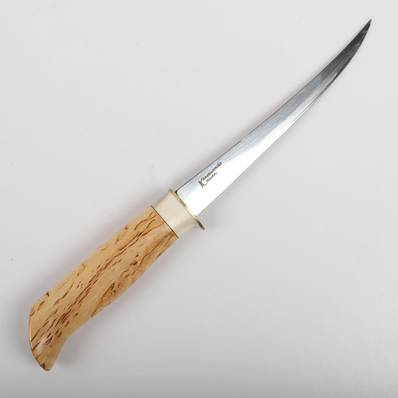 FISKEKNIV, Karesuandokniven. Vapen & Militaria - Blankvapen - Auctionet