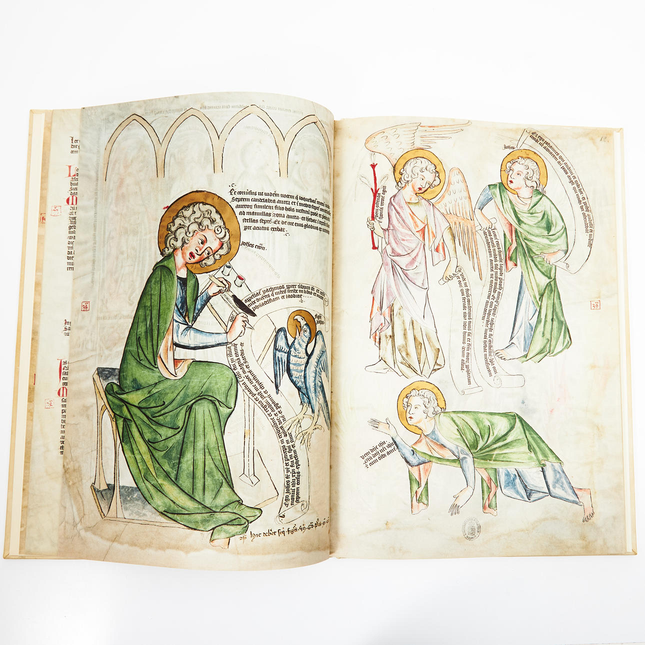 BIBLIA PAUPERUM APOCALYPSE, WEIMAR MANUSCRIPT, facsimile edition, 1980 ...