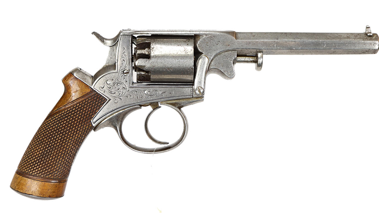 BLOCK REVOLVER, Double Action, made by Deane Adams & Deane, caliber 8mm ...