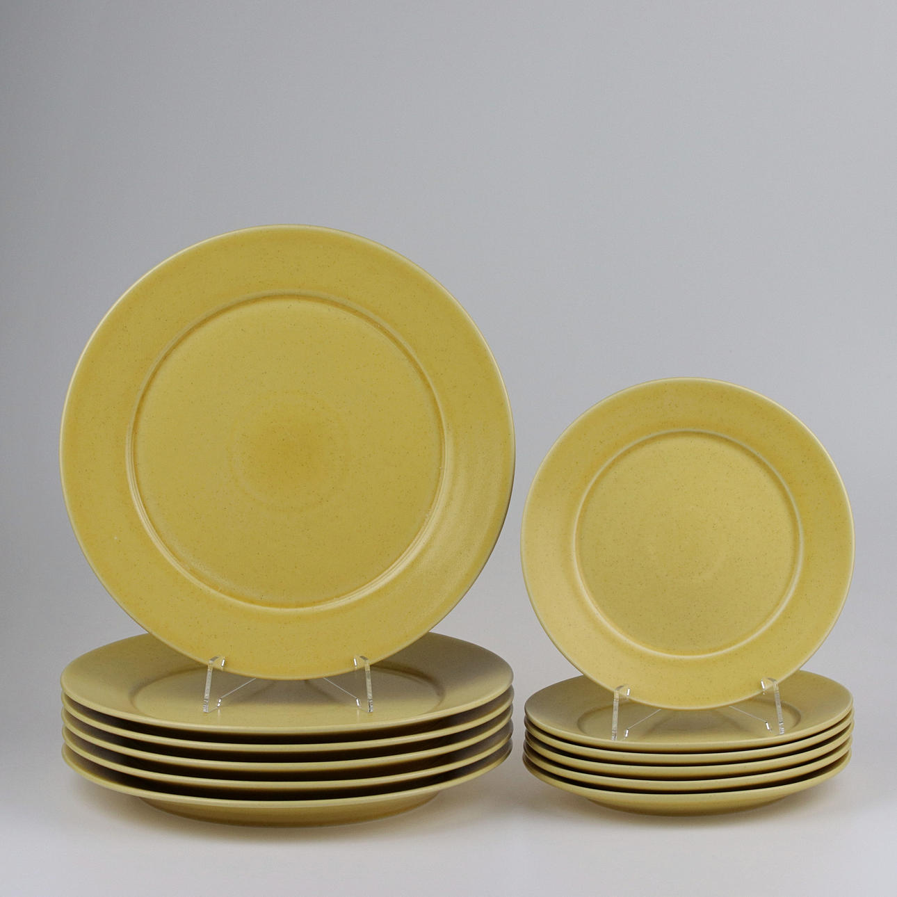 SIGNE PERSSON-MELIN. Servisdelar, 12 delar, "Nord", Högnäs keramik ...