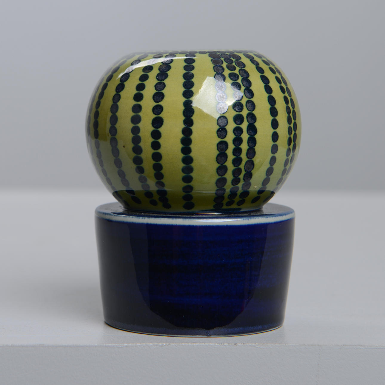 MARIANNE WESTMAN. Skulptur, stengods, "Kaktus", Rörstrand, 1960-tal ...