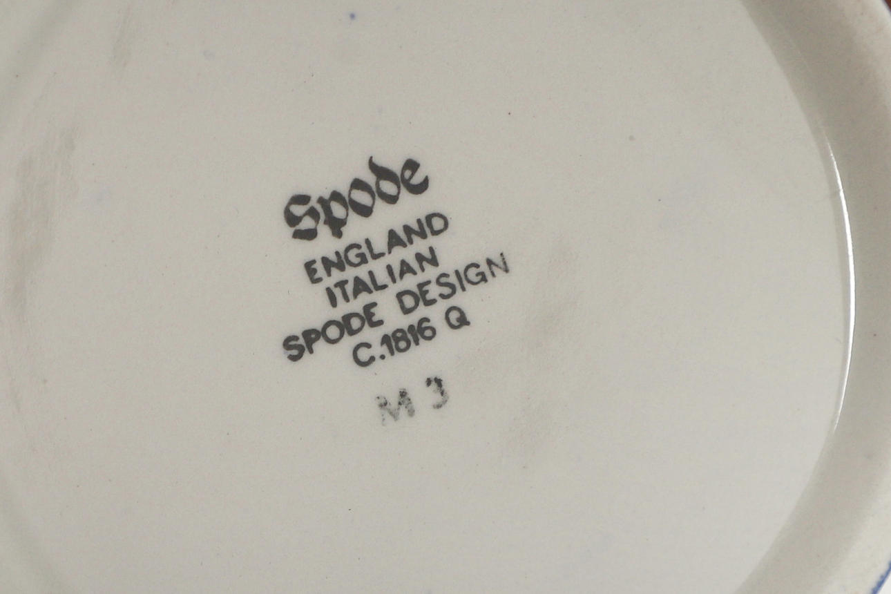 ITALIAN SPODE CLOCK & OTHER MODERN ITEMS. Ceramics & Porcelain ...