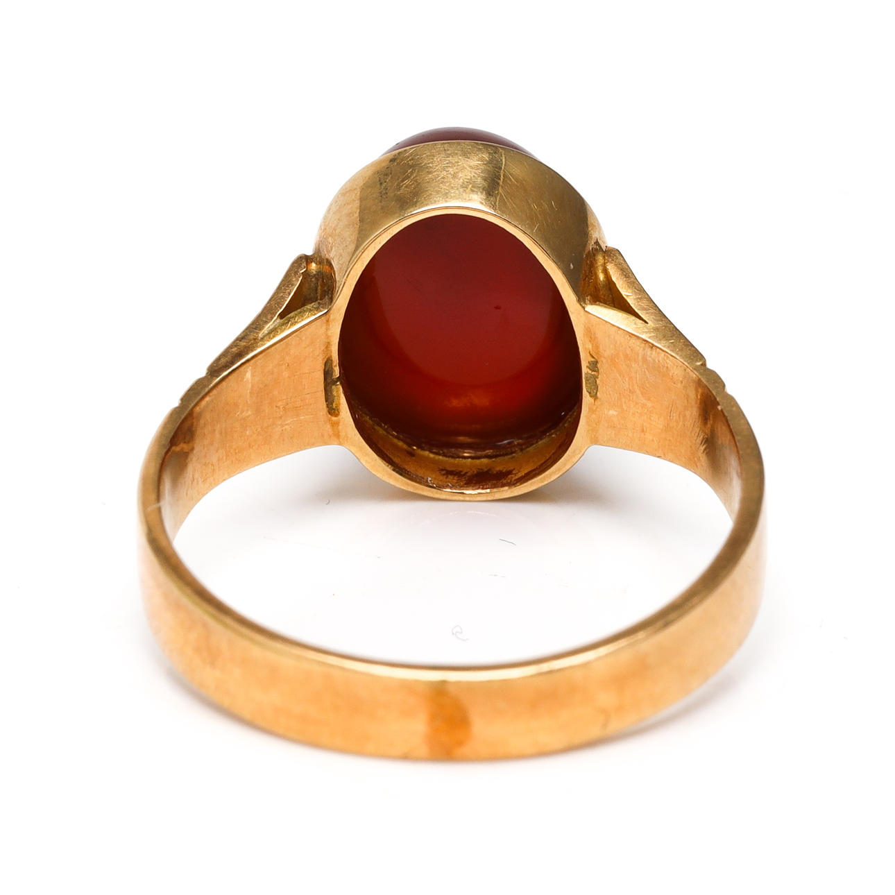 RING, guld 18 k, med sten. Smycken & Ädelstenar - Ringar - Auctionet