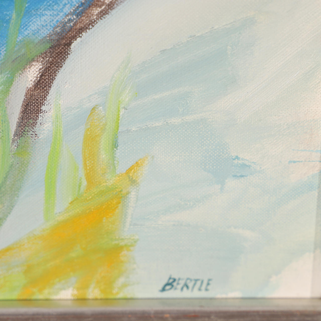 LARS BERTLE. "Nordkoster", olja på duk, signerad Bertle. Konst - Måleri ...