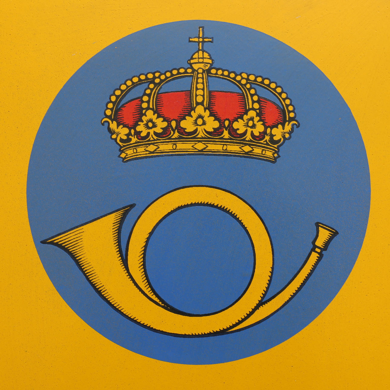 SKYLT, "POST". Övrigt - Övrigt - Auctionet