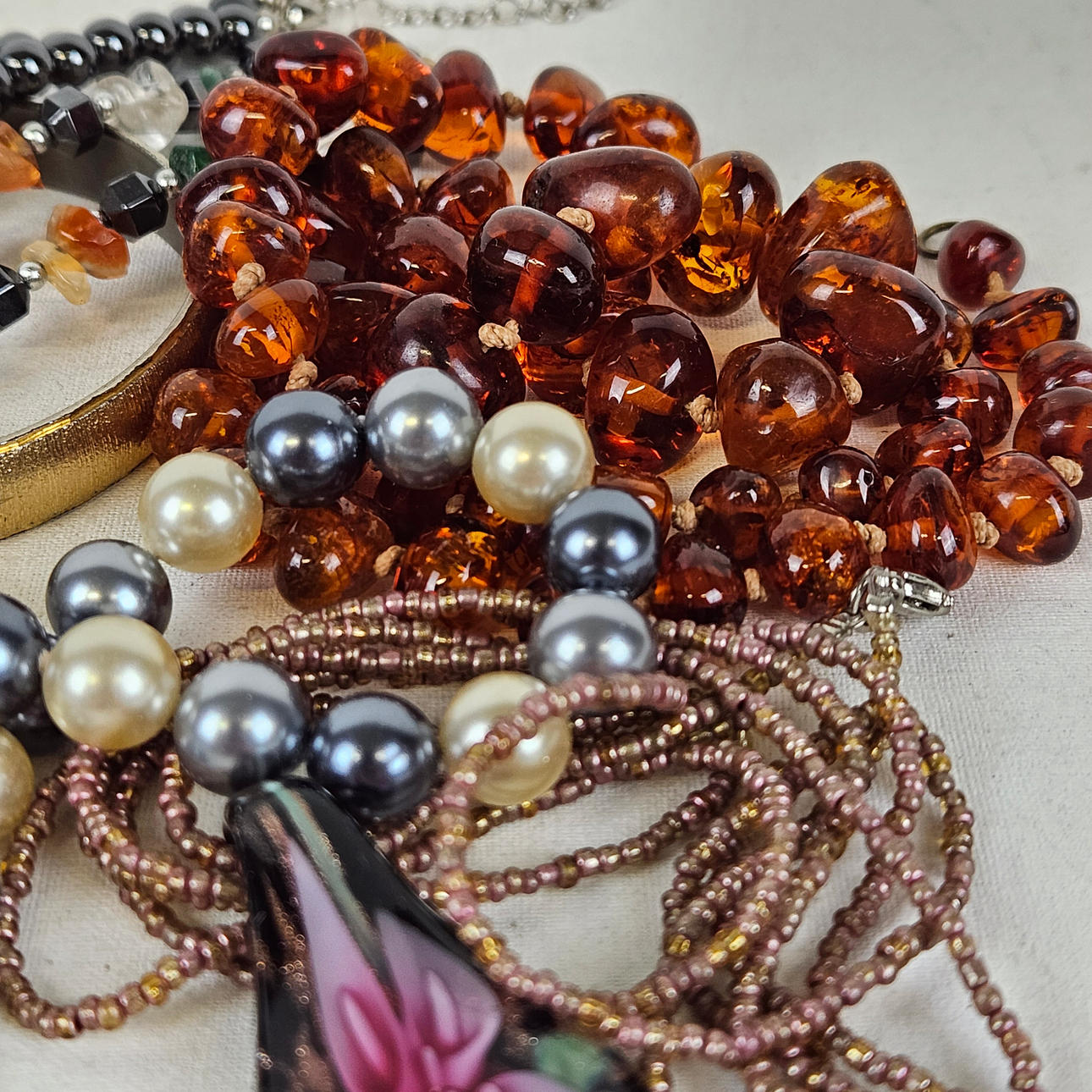 BIJOUTERIER, 7delar. Bland annat Monet. Smycken & Ädelstenar - Smycken ...