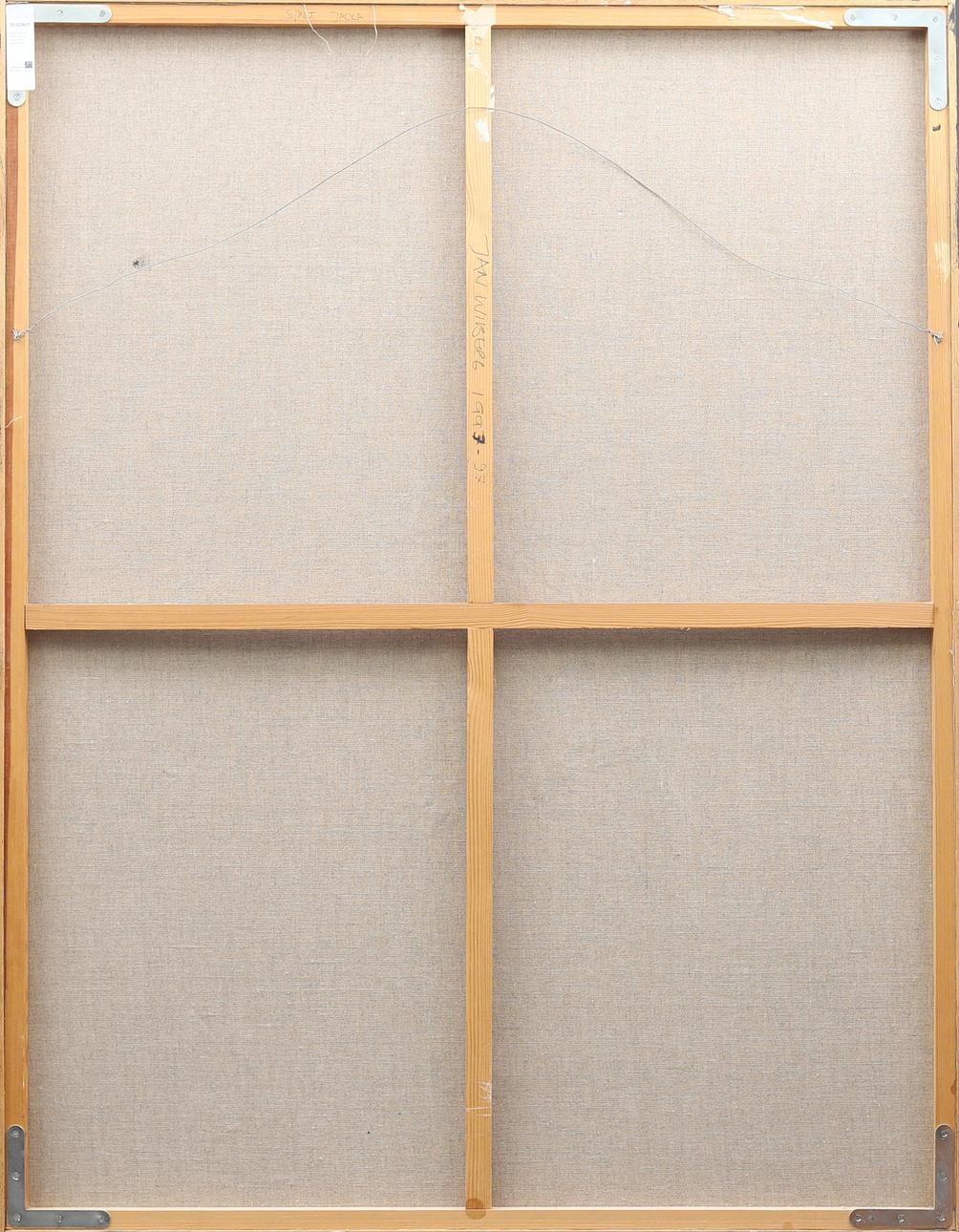 JAN WIBERG. "Svart jacka", olja på duk, signerad. Konst - Måleri ...