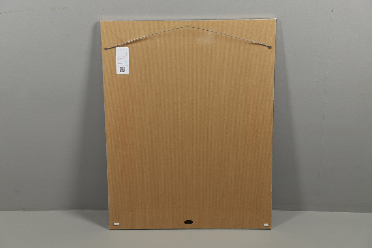 JEAN JOSEPH DELVIN (1853-1922). PORTRÄTTSTUDIE AV EN SKÄGGIG MAN I EN ...