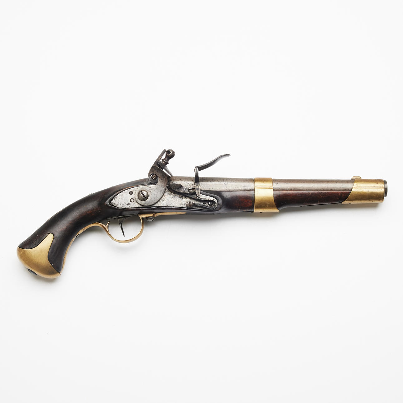 FLINTLÅPISTOL, Swedish, m/1816, cavalry pistol for the Scanian Dragoon ...