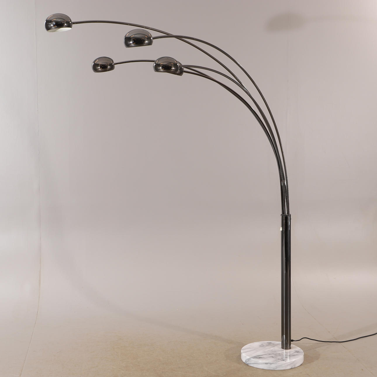 GOLVLAMPA, 5-armad, metall med stenfot, Cottex. Belysning & Lampor ...