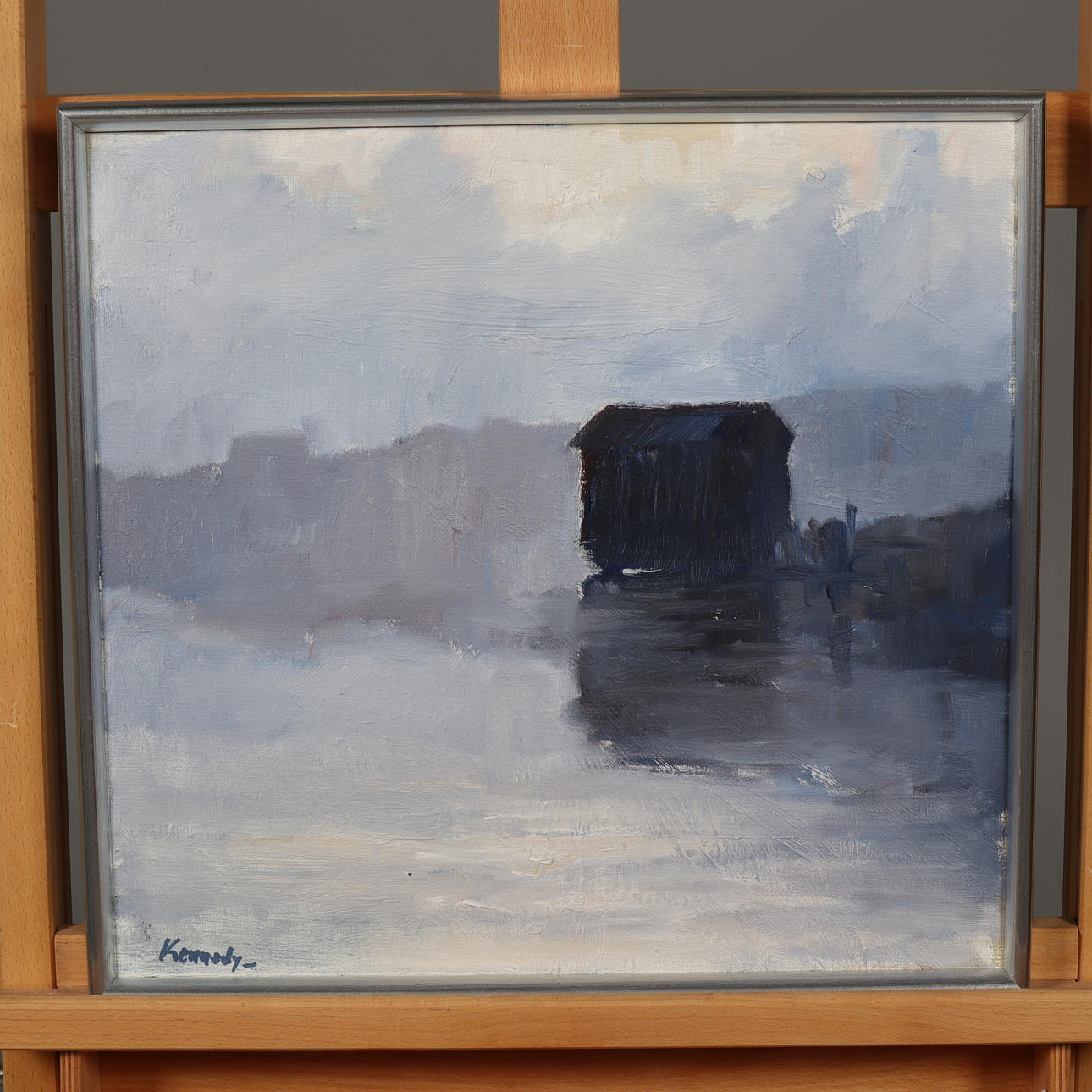 PETER KENNEDY. OLJA PÅ DUK, "Kväll" signerad samt daterad -92. Konst ...