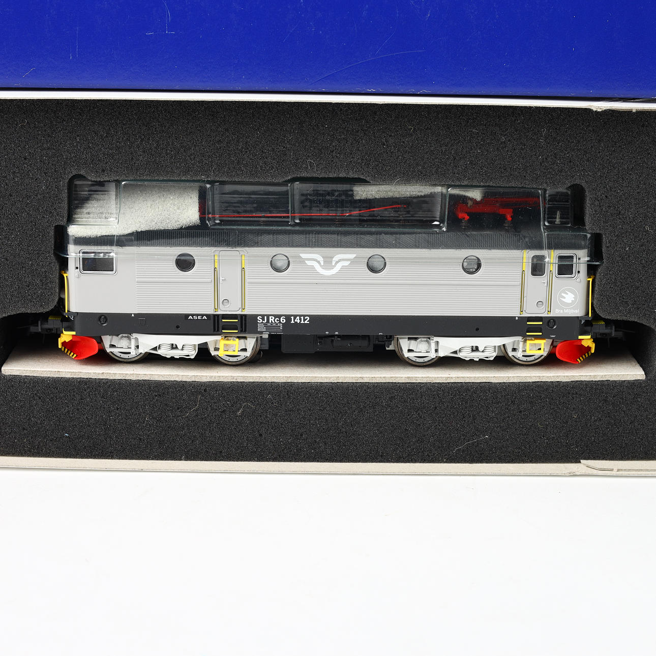 ROCO 62655 SJ:s Rc6 1412, konverterad till Märklin digital ...