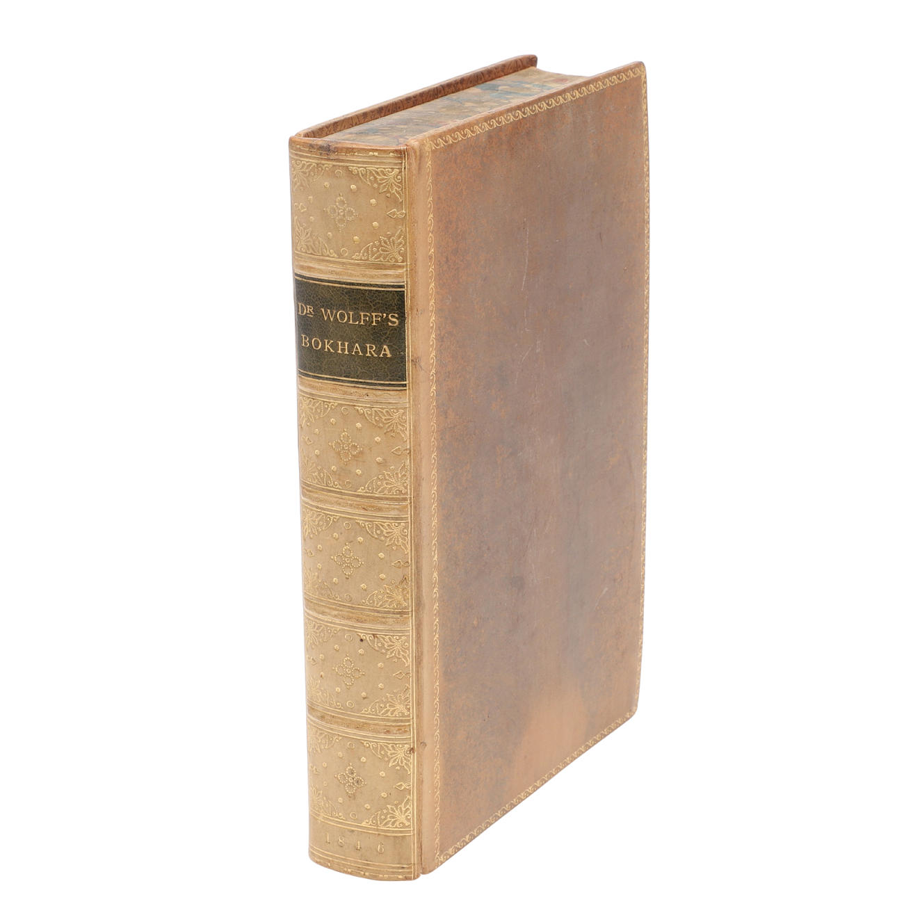 JOSEPH WOLFF. Narrative of a Mission to Bokhara, 1846. Books, Maps ...