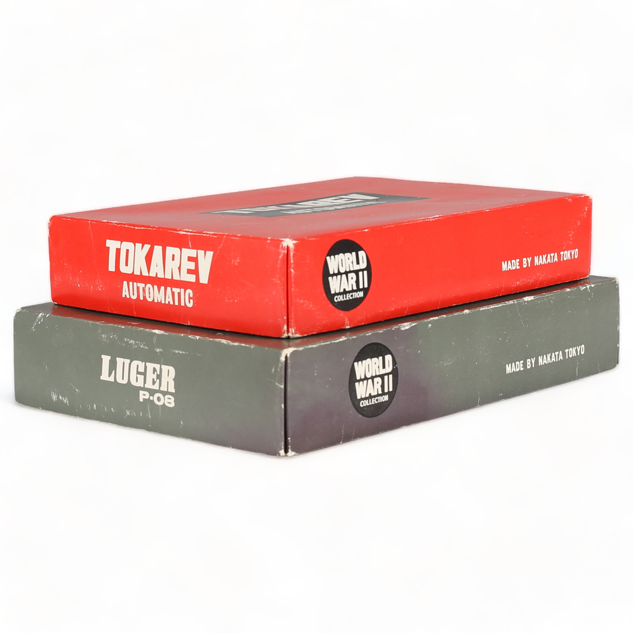 PISTOLER, 2 st, replikor, Tokarev samt Luger, World War II collection ...