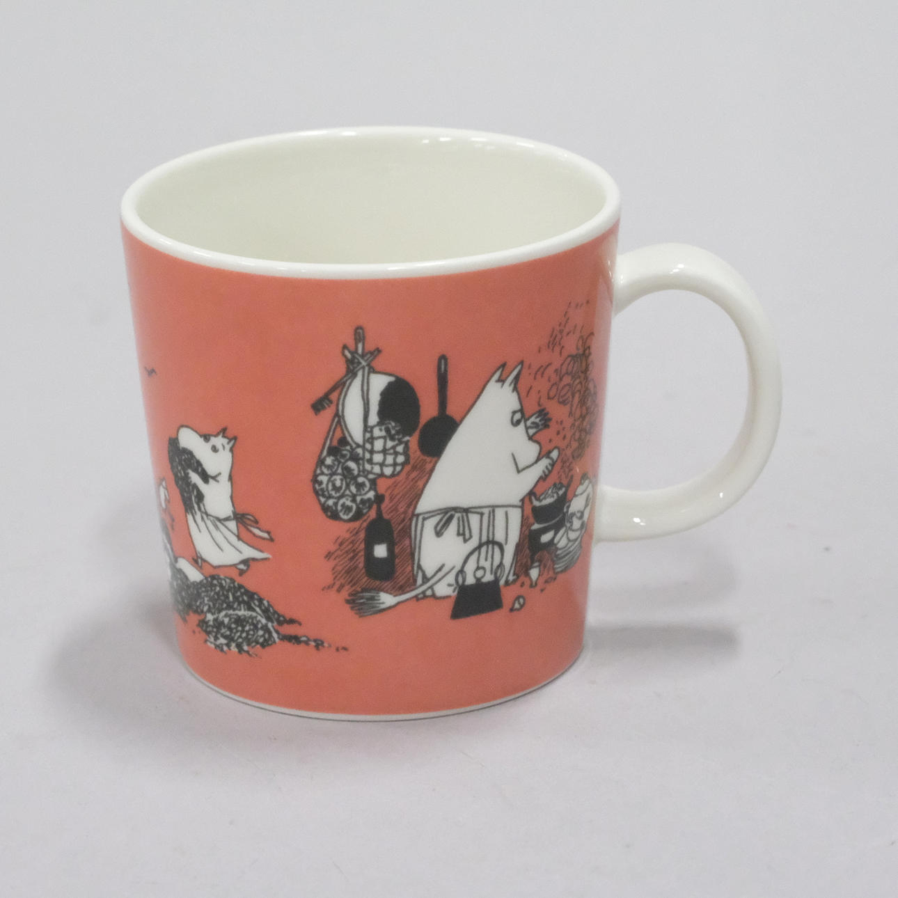 ARABIA, MUGG, MUMIN, MÖRK ROSA, "MUMINMAMMA". Keramik & Porslin ...