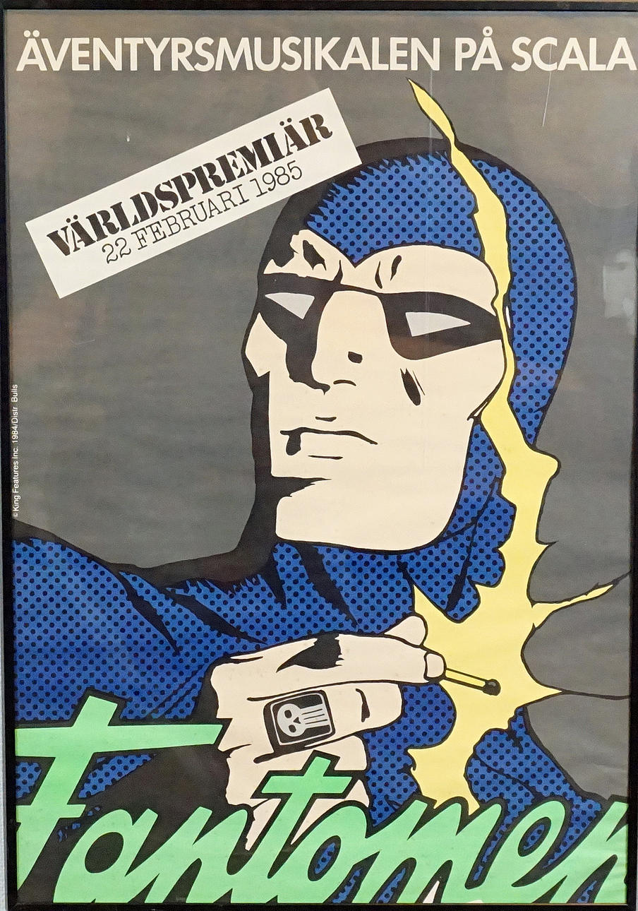 AFFISH, THE PHANTOM, The Adventure Musical at Scala 1985. Art - Other ...