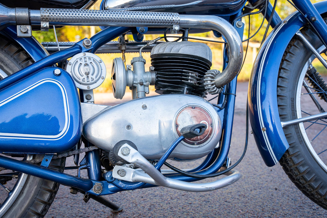 MONARK, modell Blue Spirit, 1953, Sverige. Fordon, Båtar & Delar ...