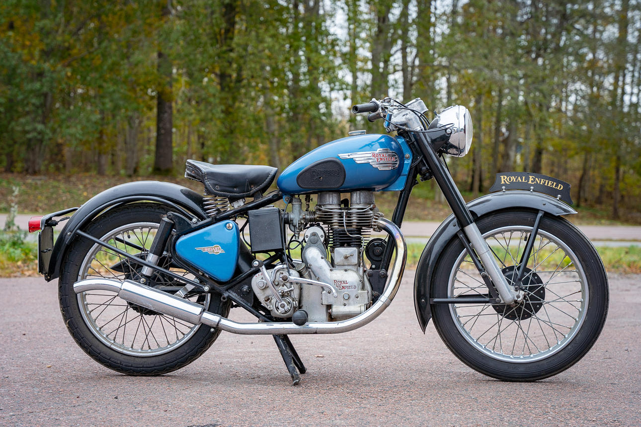 ROYAL ENFIELD, modell Bullet 350, 1953, England. Fordon, Båtar & Delar ...