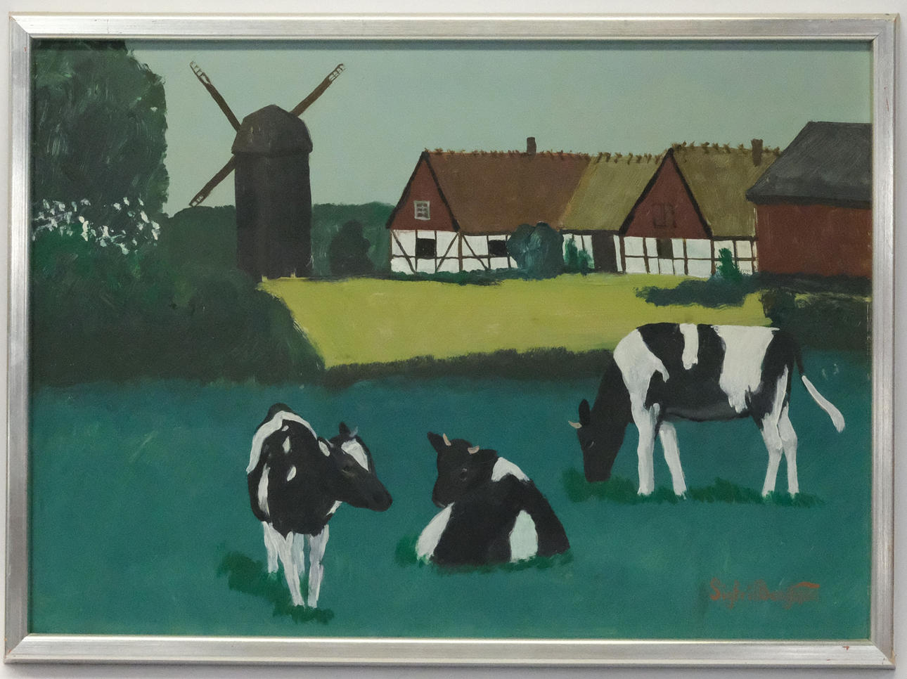 SIGFRID BENGTSSON. OIL ON THE Board. Art - Paintings - Auctionet