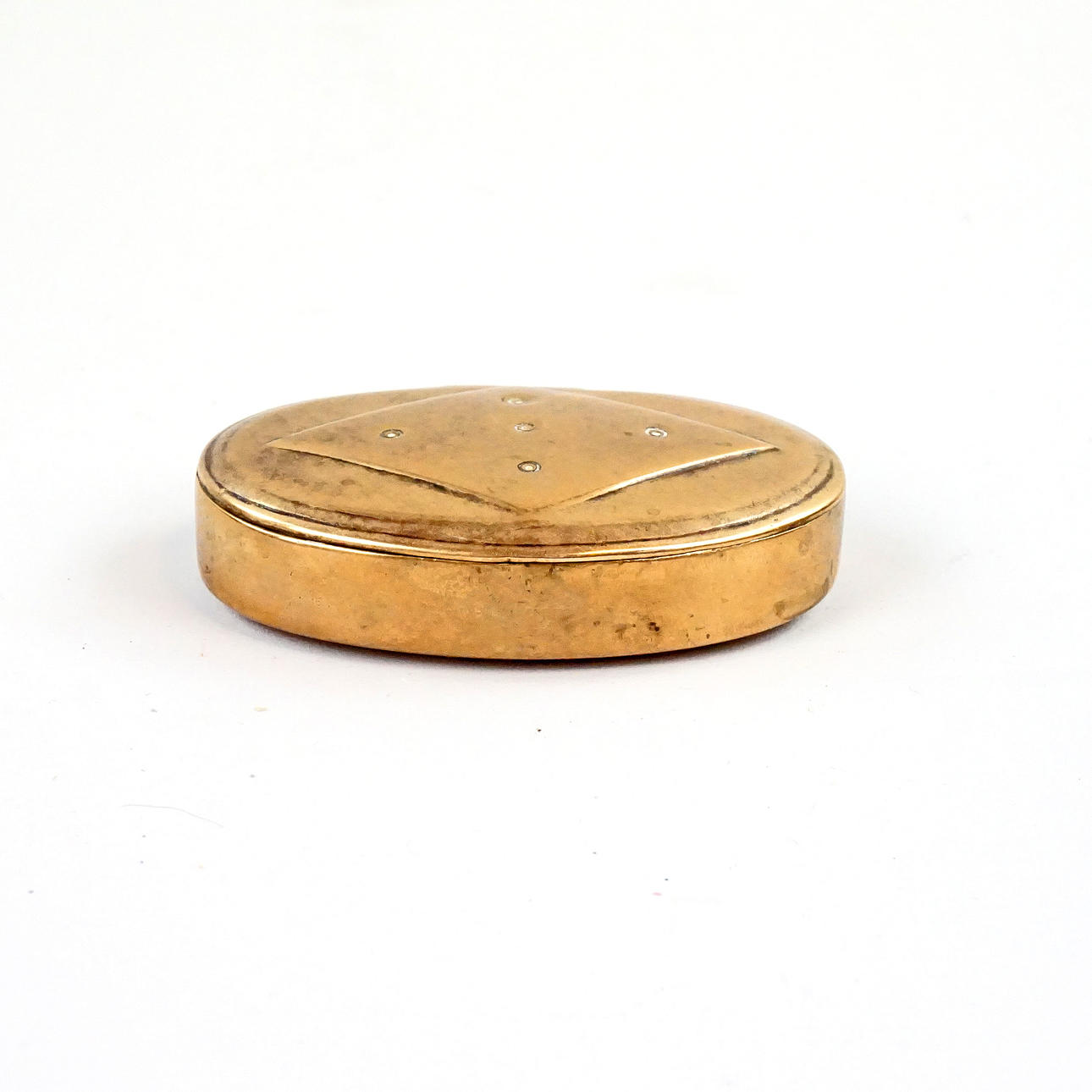 SNUSDOSA, mässing, 17/1800-tal. Silver & Metall - Tenn, Mässing ...