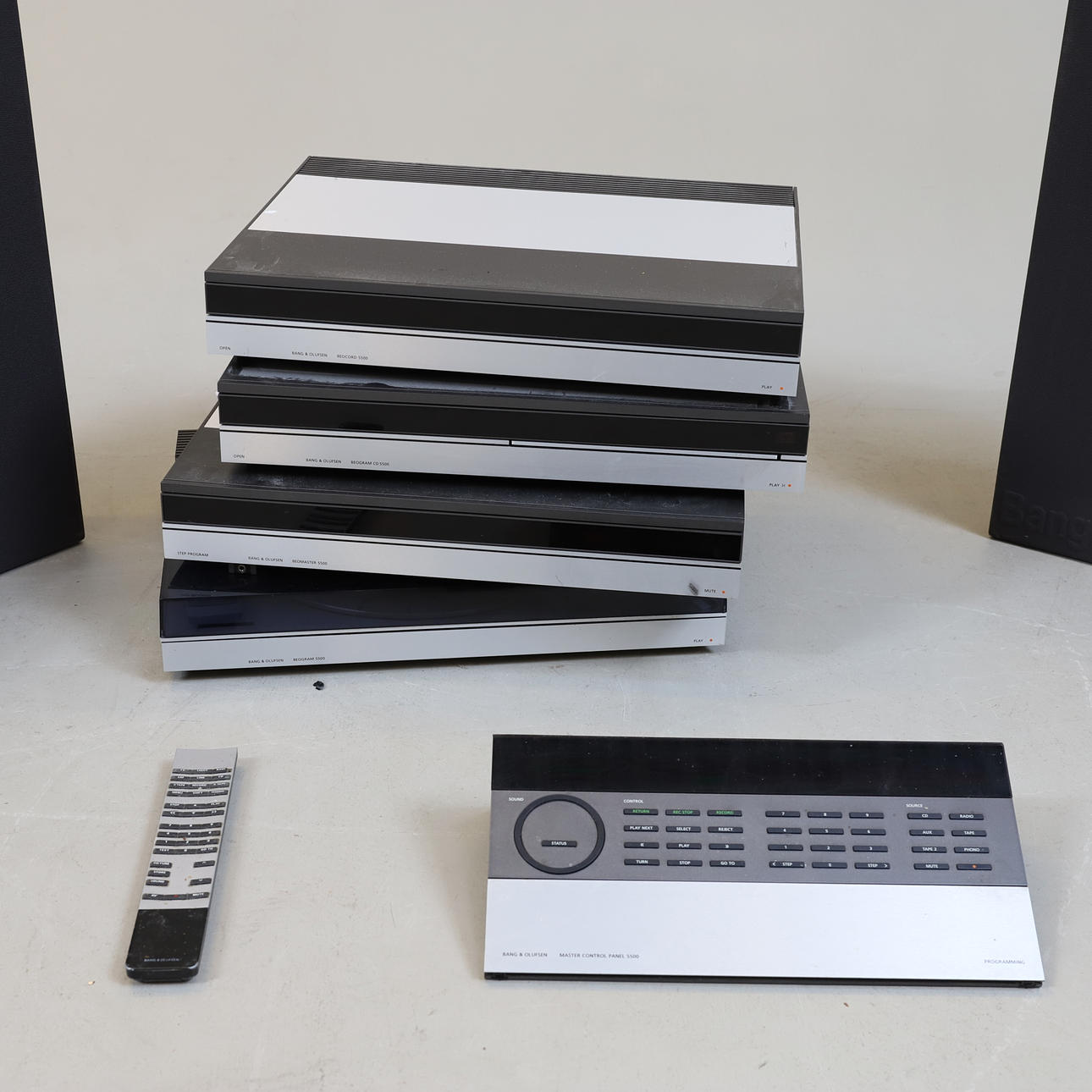 STEREOANLÄGGNING, 7 delar, Bang & Olufsen, Beomaster 5500. Övrigt ...