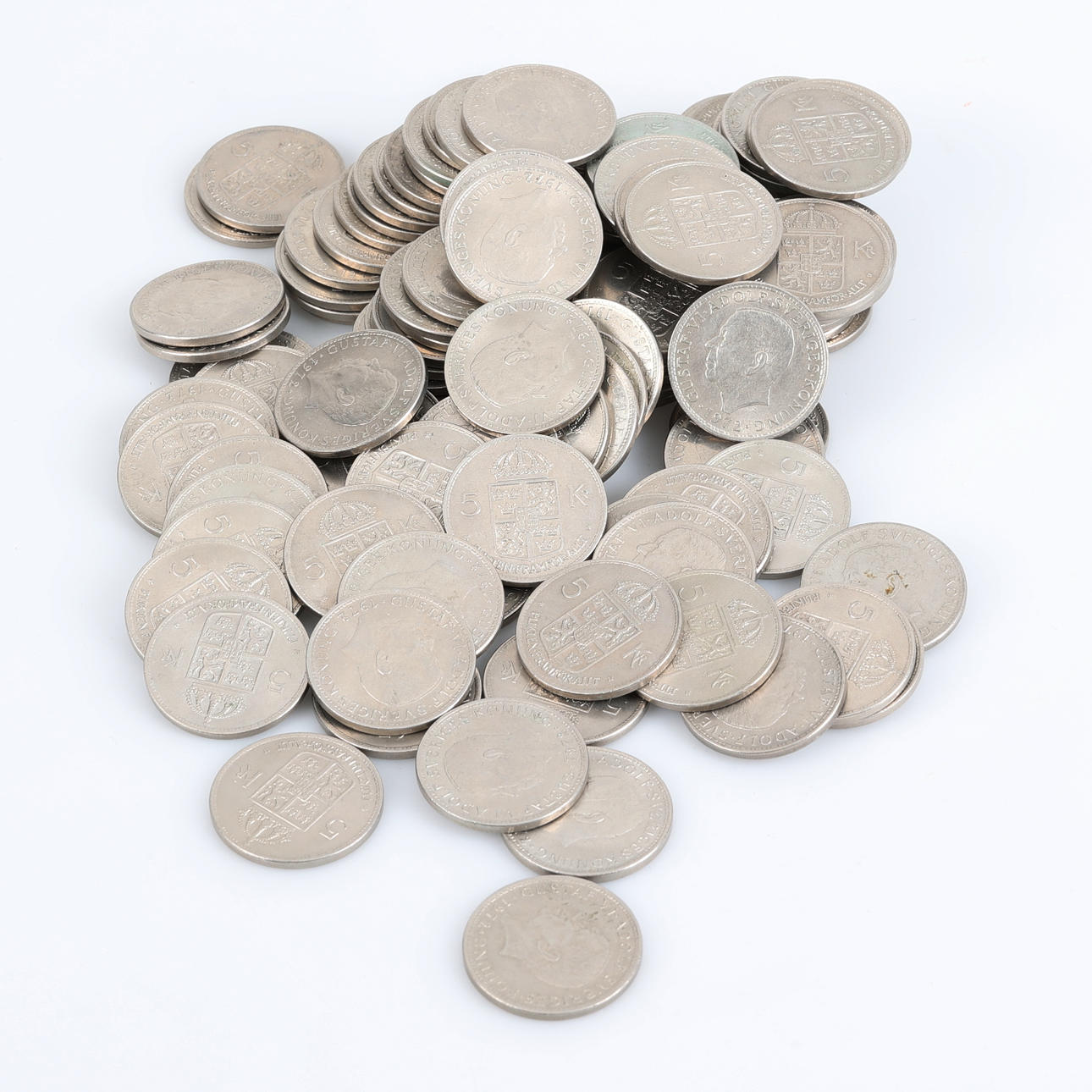 SVENSKA MYNT, 5 kr. Mynt, Medaljer & Frimärken - Mynt & Sedlar - Auctionet