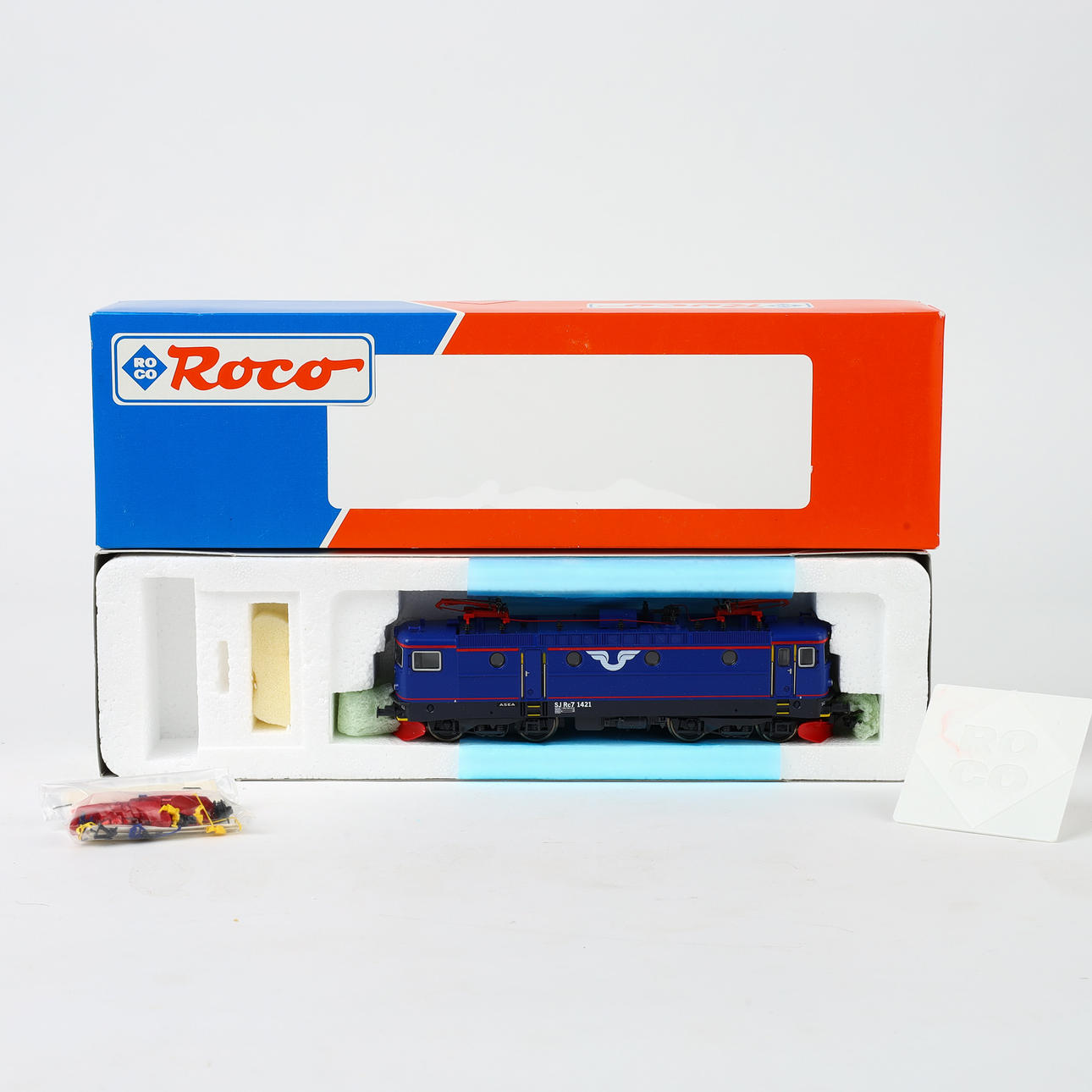ROCO 63574 SJ:s RC7 1421, originalförpackning. Leksaker - Leksaker ...