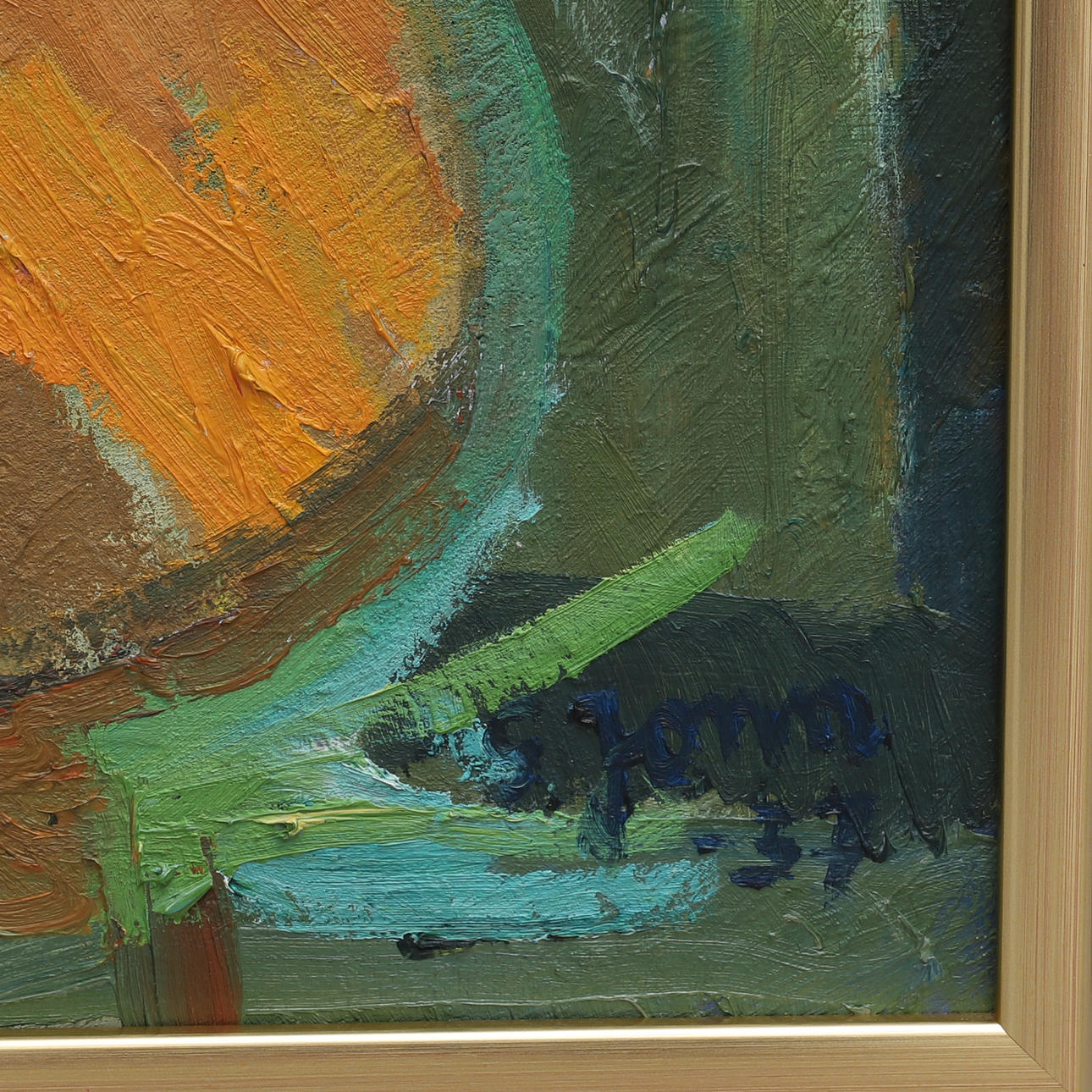 GUNNAR JONN. ASTER I VAS. Konst - Måleri - Auctionet