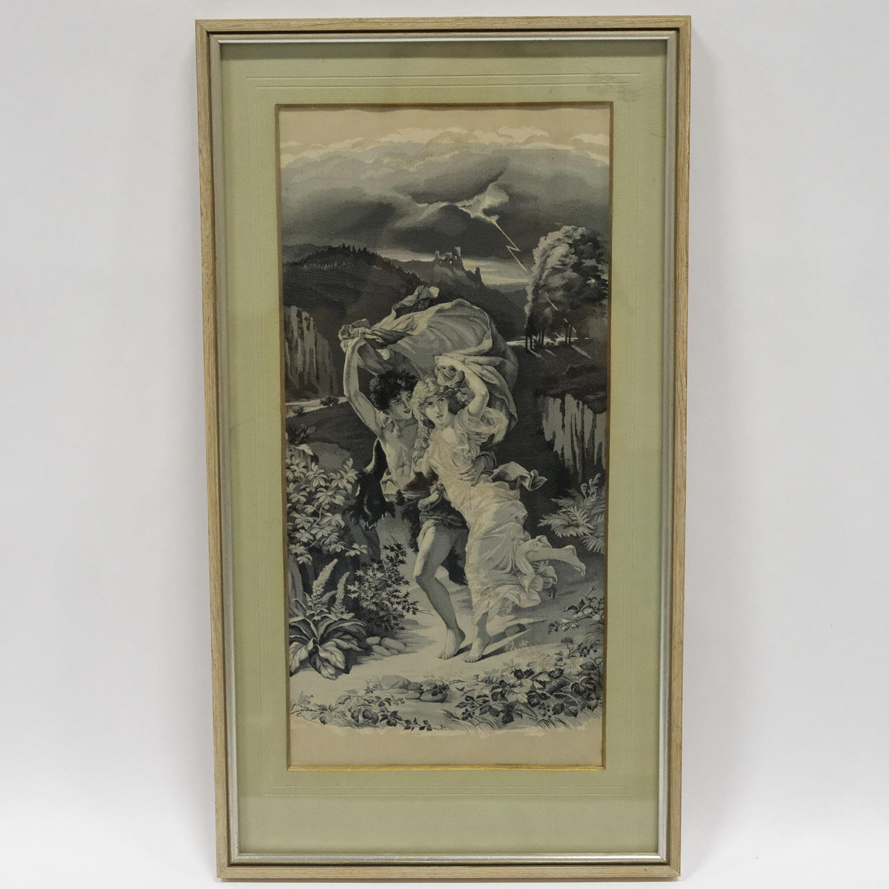 TRE BRODERADE TAVLOR. Konst - Övrigt - Auctionet