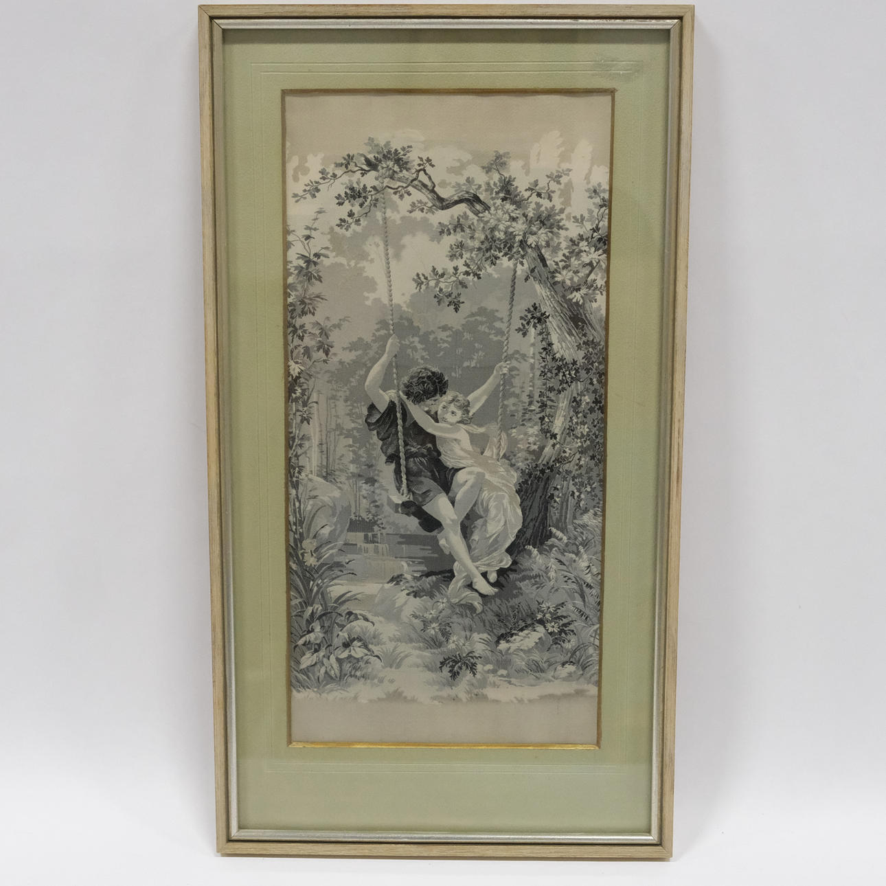 TRE BRODERADE TAVLOR. Konst - Övrigt - Auctionet