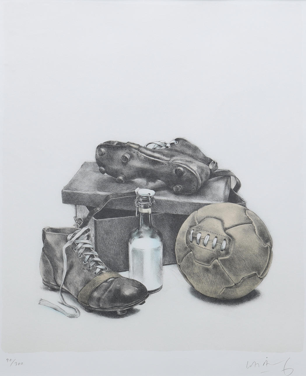 Still Life Drawing Shoes