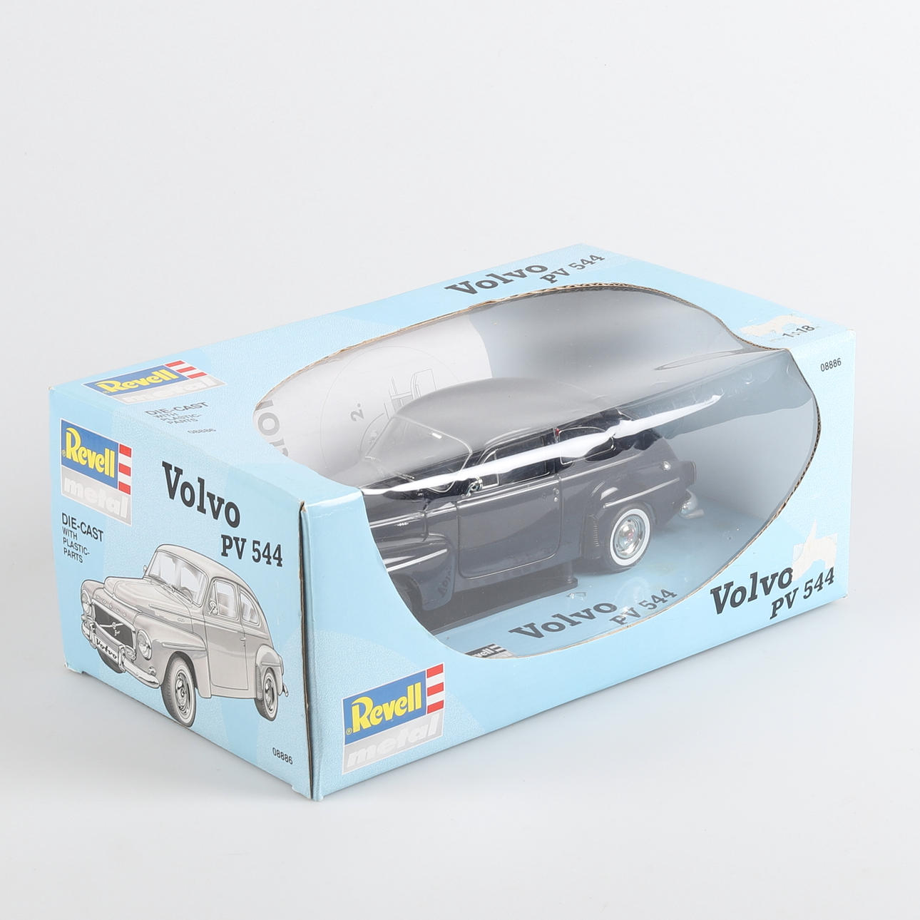 MODELLBIL, skala 1:18, Volvo PV 544, Revell. Leksaker - Leksaker ...