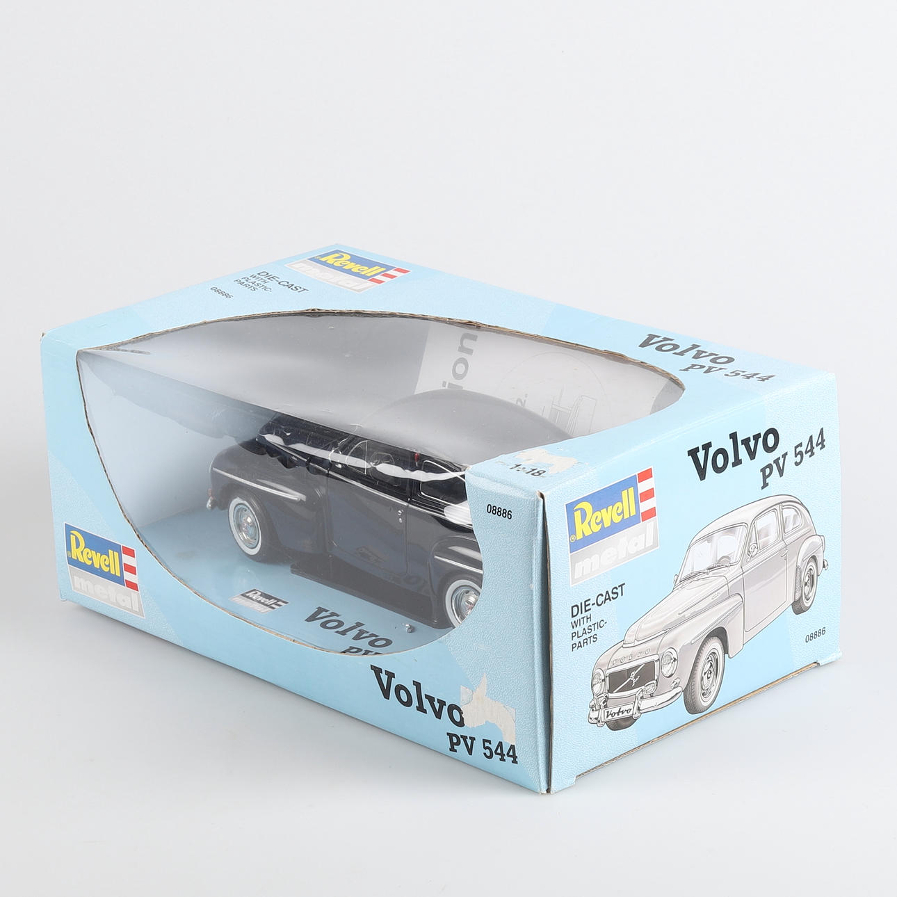 MODELLBIL, skala 1:18, Volvo PV 544, Revell. Leksaker - Leksaker ...