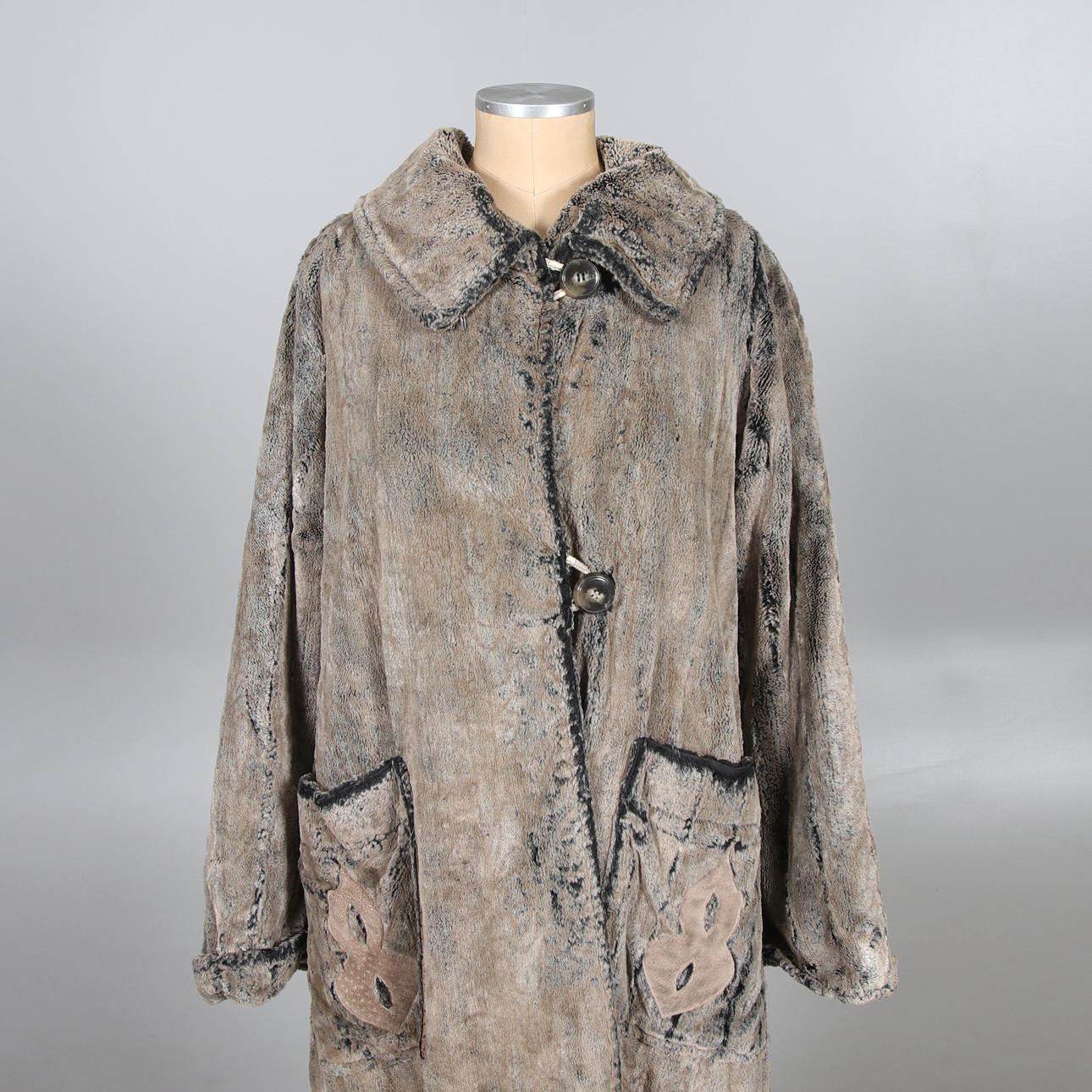 KAPPA, fuskpäls, Veronica Gawell Design. Sverige. Stl. M. Vintagekläder ...
