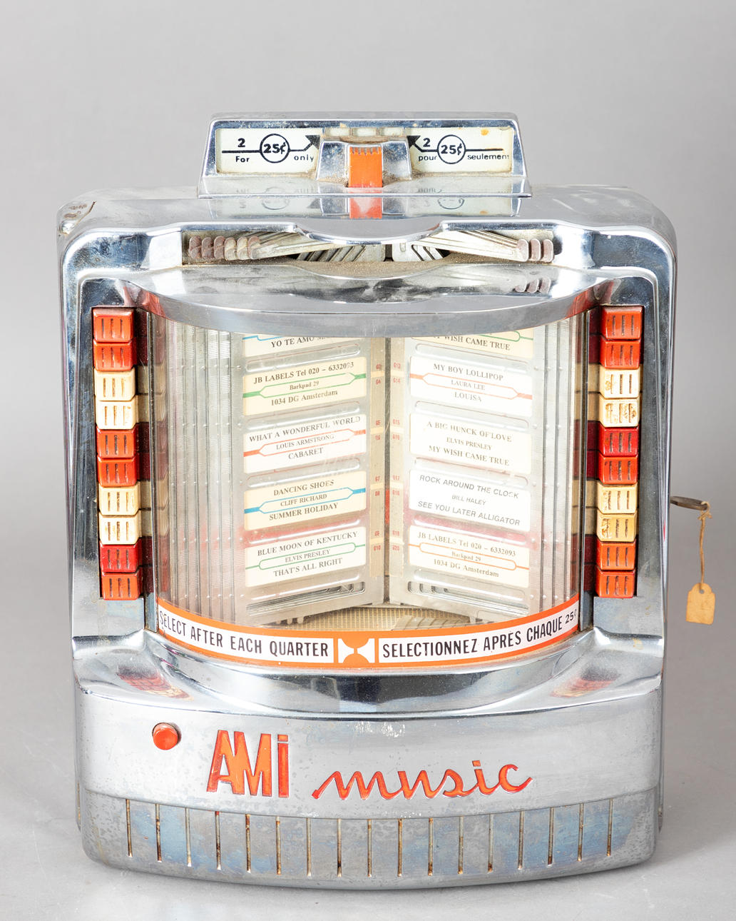 'Ami Music' Jukebox 'Model WQ-120'. USA, 1950er Jahre. Sonstiges ...