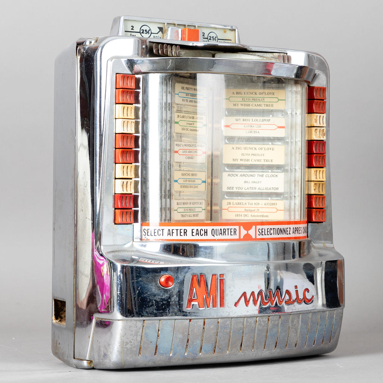 'Ami Music' Jukebox 'Model WQ-120'. USA, 1950er Jahre. Sonstiges ...