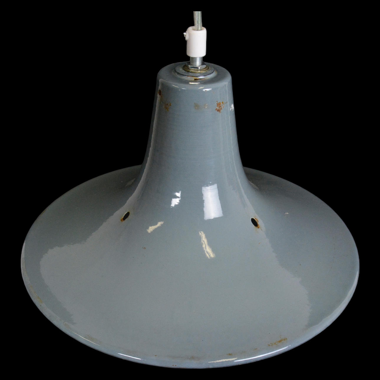 INDUSTRILAMPA, emaljerad metall, 1900-tal. Belysning & Lampor ...