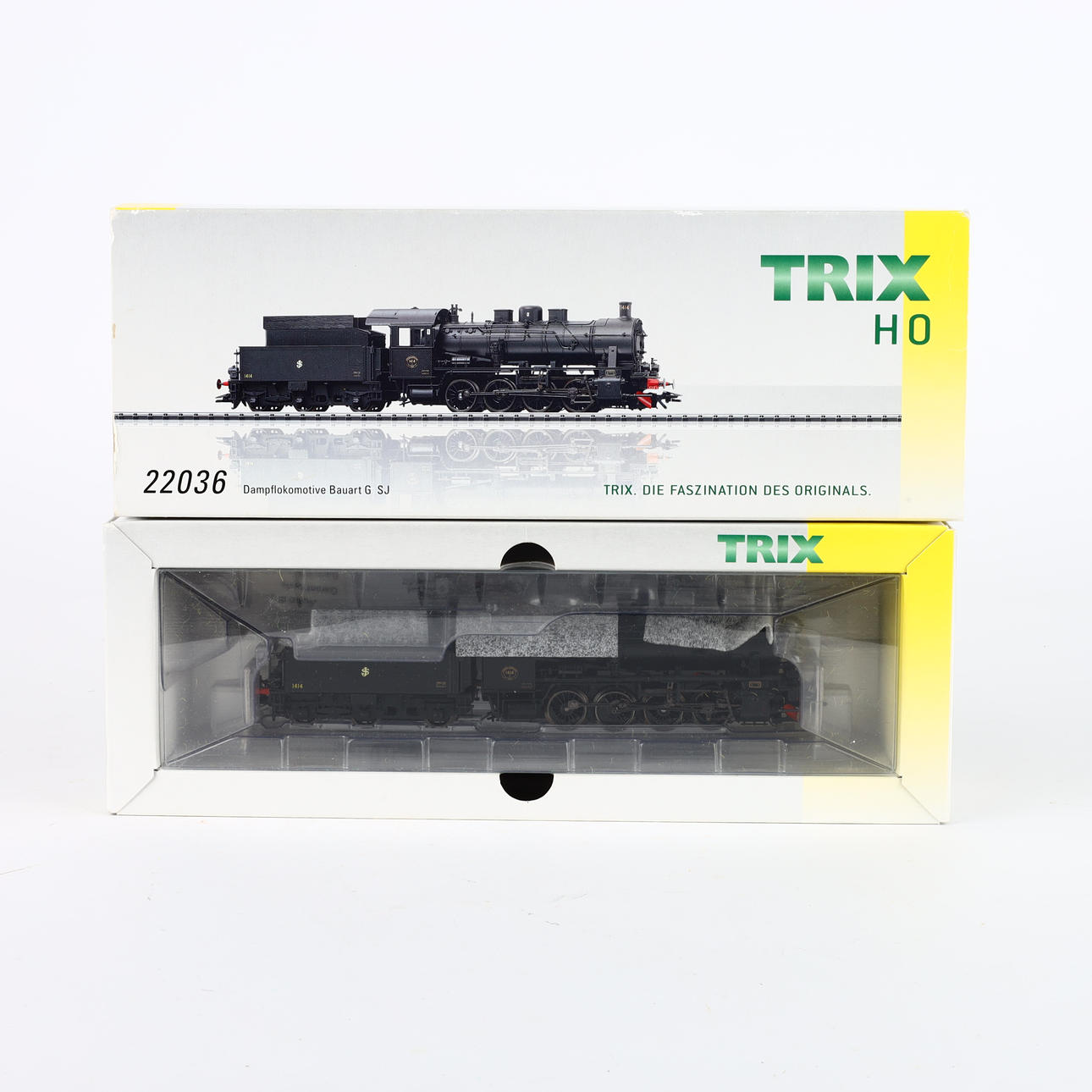 TRIX 22036 SJs steam locomotive G 1414, sound, instruction, original ...