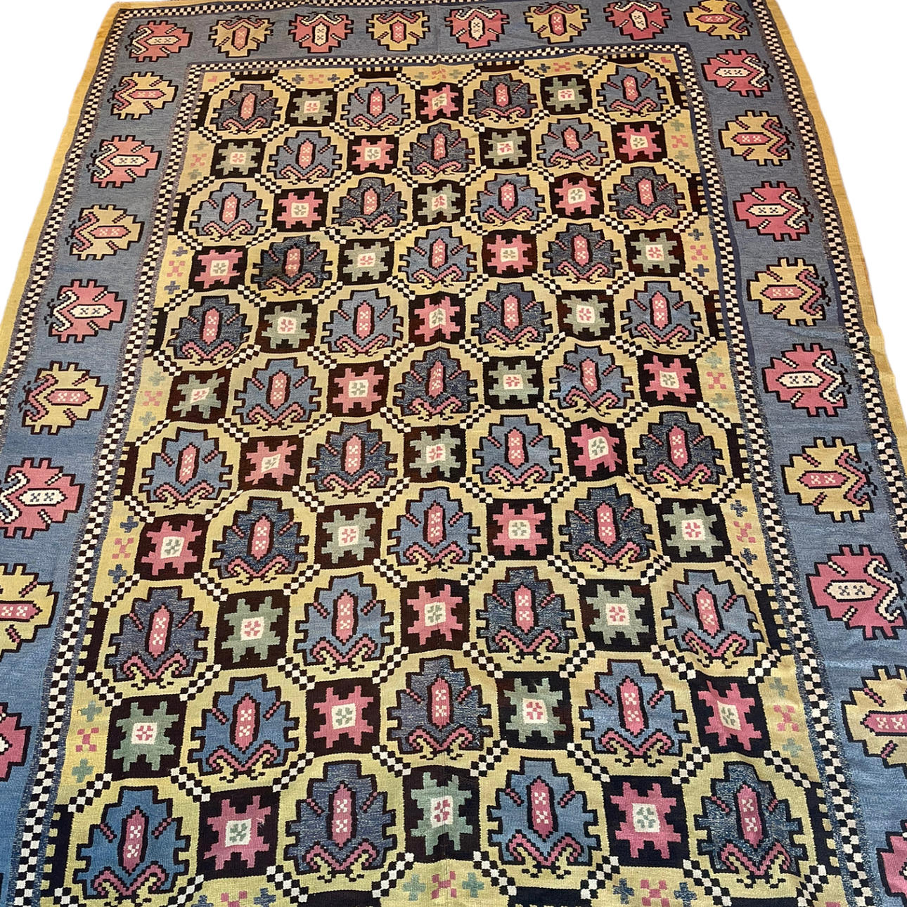 MATTA, handknuten, Kelim. Mattor & Textil - Mattor - Auctionet