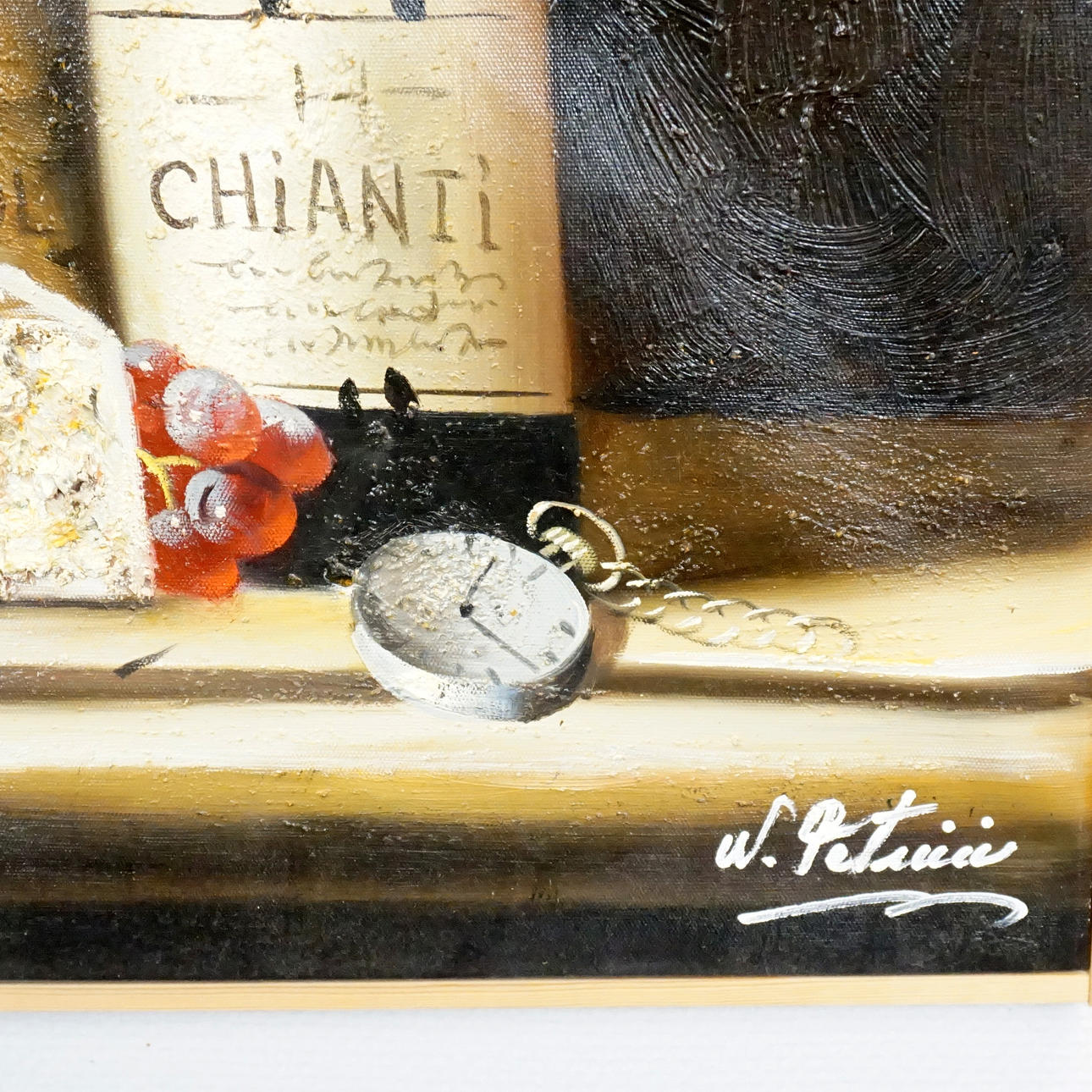 WALTER PETRINI, oil painting, signed. Art - Paintings - Auctionet