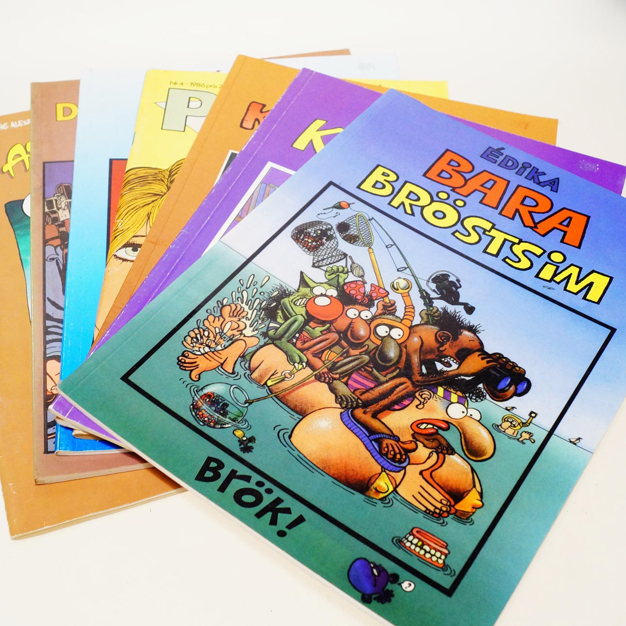 ALBUM, serier för vuxna, 7st. Böcker, Kartor & Handskrifter - Övrigt ...