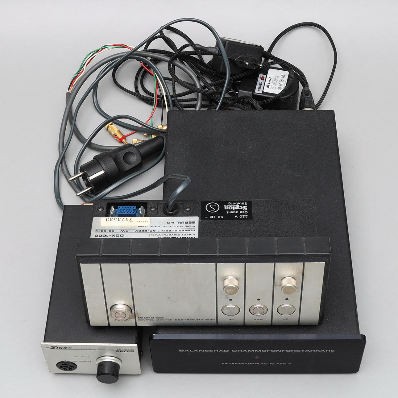 HIFI SAMLING, 3 delar. Övrigt - Modern Teknik & Elektronik - Auctionet