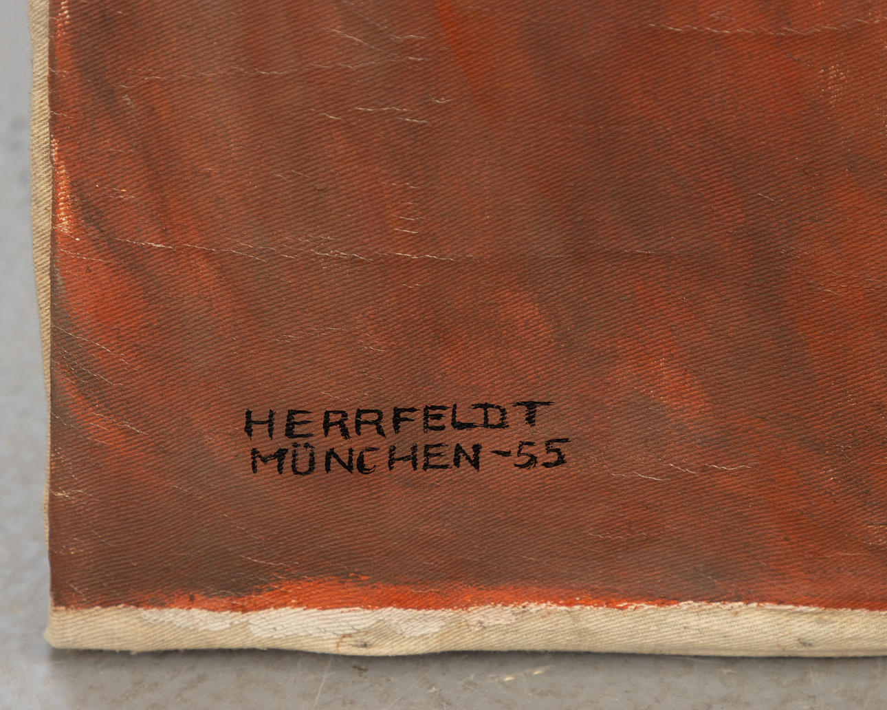 MARCEL RENÉ HERRFELDT (1889-1965). Stående kvinna naken. Konst - Måleri ...